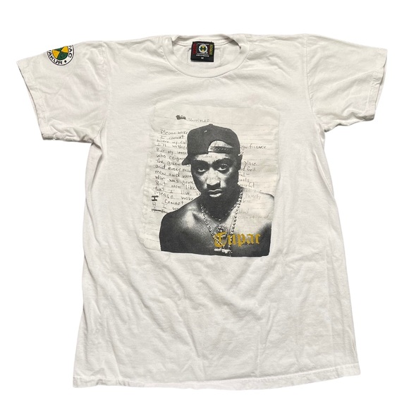 Cross Colours | Tops | Cross Colours Tupac Shakur T Shirt M | Poshmark